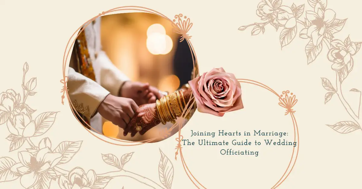 How to Officiate a Wedding